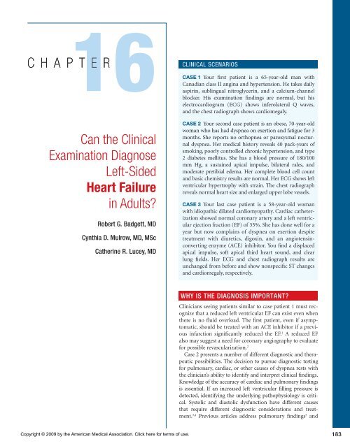 CHAPTER 15 | Evidence to