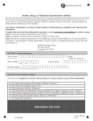 Brief Medication Questionnaire 2 (BMQ 2)