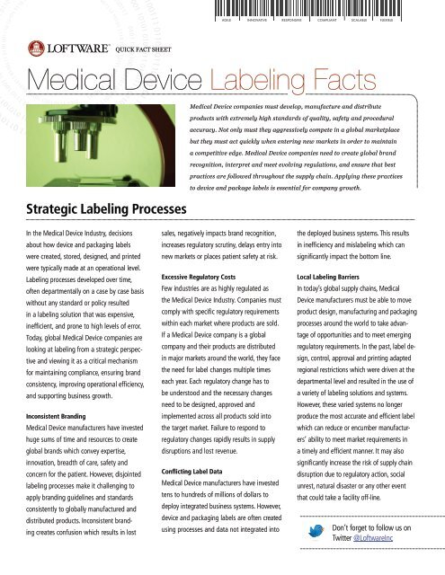Medical Device Labeling Facts