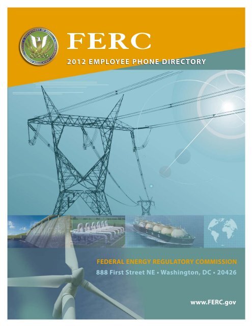FERC Phone Book - Federal Energy Regulatory Commission