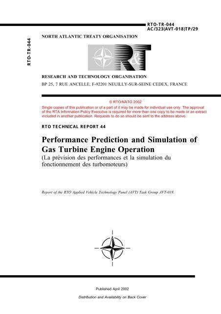 Performance Prediction And Simulation Of Gas Turbine Engine