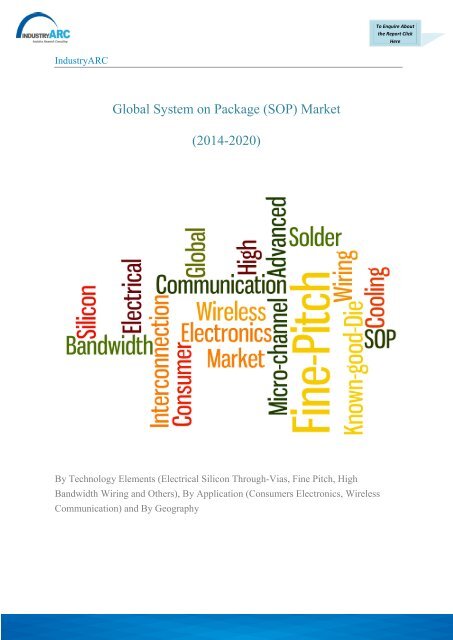 Global System on Package (SOP) Market (2014-2020)