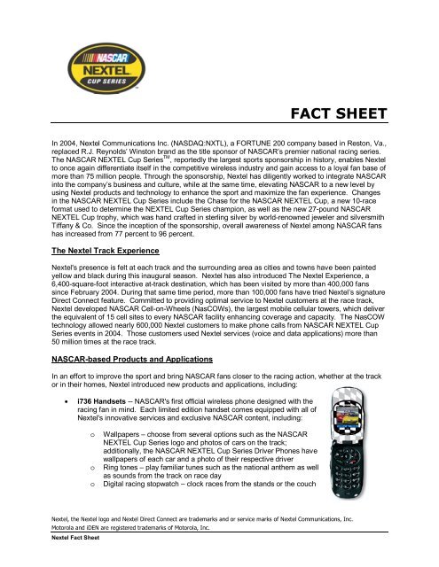 FACT SHEET