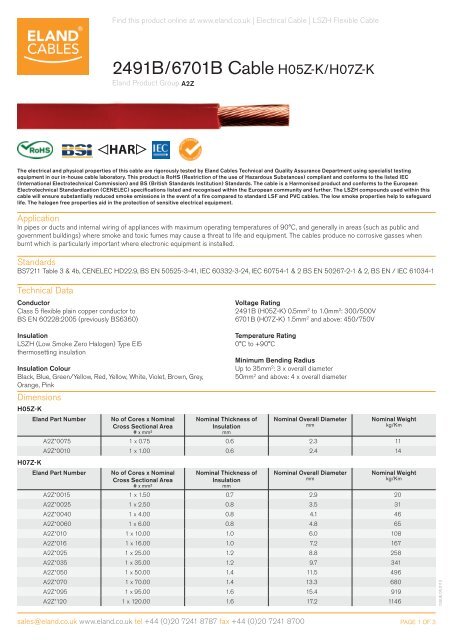 Download file - Eland Cables