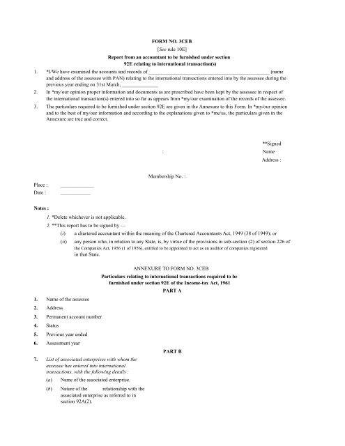 Download Form 3CEB.pdf - Income Tax