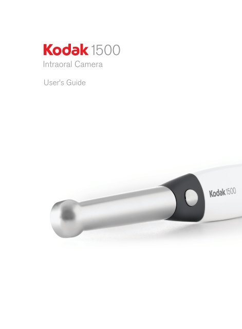 2 KODAK 1500 Intraoral Camera Overview - CarestreamDental.com