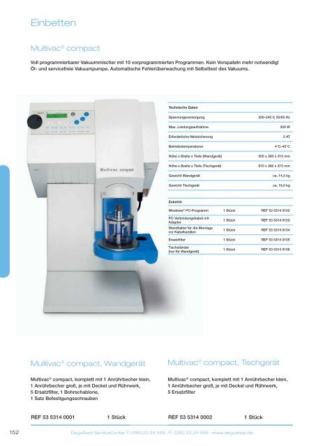 Einbetten Multivac ® com