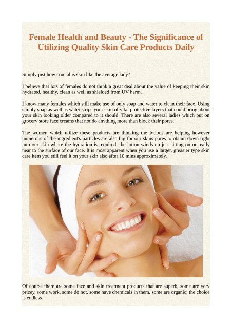 ewg skin care products