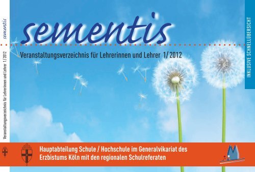 sementis - Erzbistum Köln