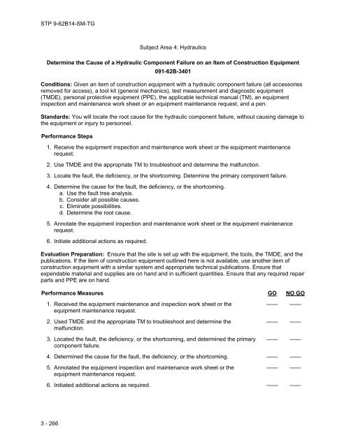 STP 9-62B14-SM-TG Subject