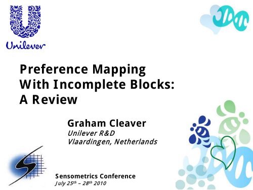 Preference Mapping With Incomplete Blocks