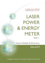 LASER PUMP CAVITIES - Laser SOS Group