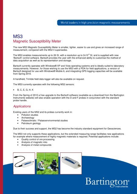 Magnetic Susceptibility Meter - Alphageofisica