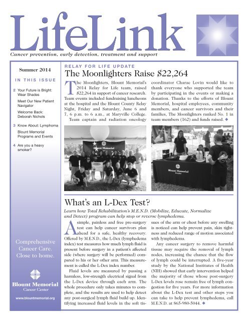 LifeLink - Blount Memorial Hospital