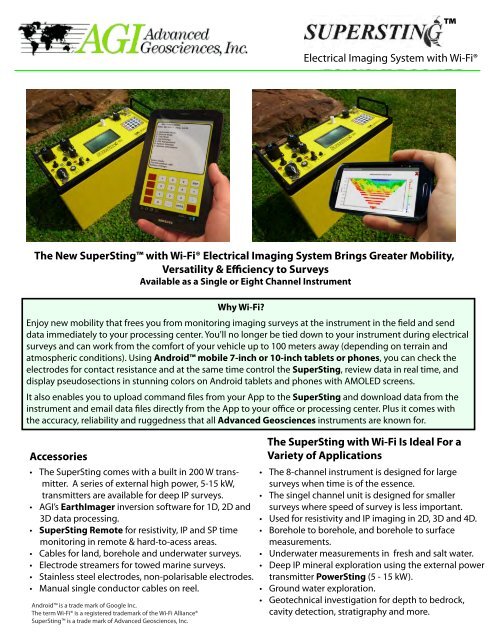 SuperSting with Wi-Fi - Alphageofisica
