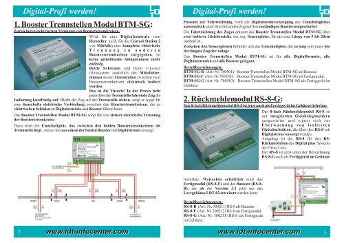 3. Drehscheiben-Decoder TT-DEC-R - bahnONLINE.ch