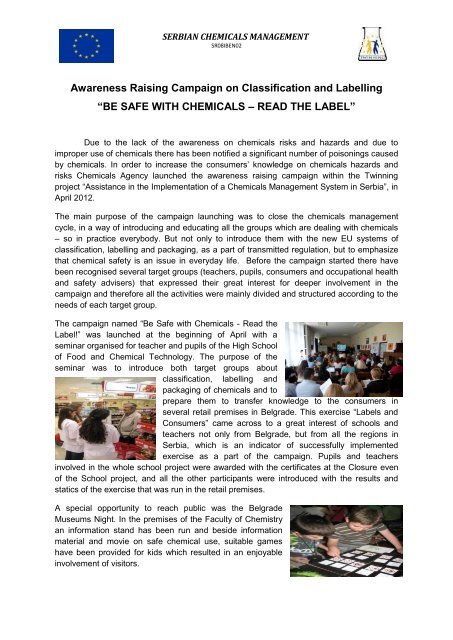 Awareness Raising Campaign - Report