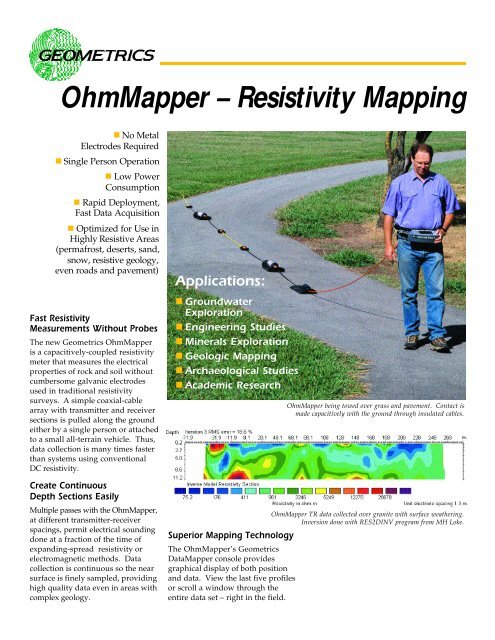 OhmMapper – Resistivity Mapping - Alphageofisica