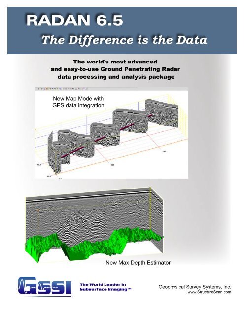 RADAN 6 brochure.indd - Alphageofisica