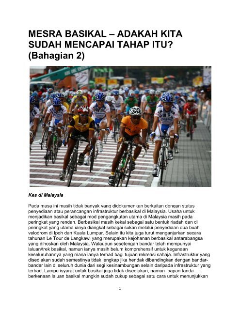 Mesra Basikal Part 2