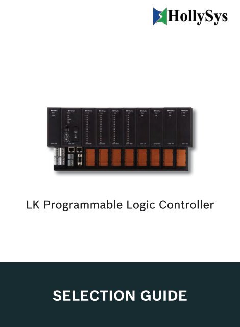 LK SERIES PLC - SELECTION GUIDE 2010 - I-tecsystems.com