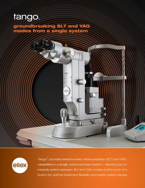 Tango Brochure - SLT for Glaucoma | Ellex