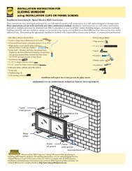installation instructions double-hung window with fins - Pella.com