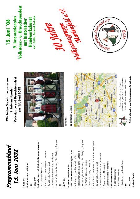 VTGM 30Jahre.pub - Heimatverein Marienfeld eV