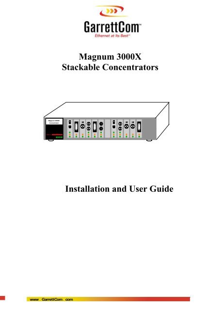Magnum 3000X Stackable Concentrators