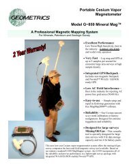 Portable Proton Magnetometer Model G-856AX - Alphageofisica