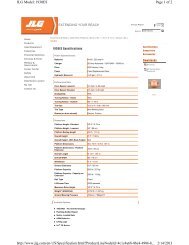 Lexus Fluid Specs Chart - Dealer