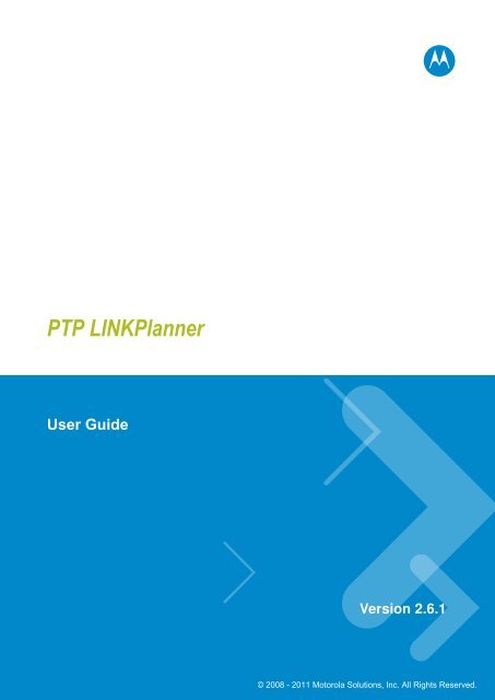 PTP LINKPlanner User Guide