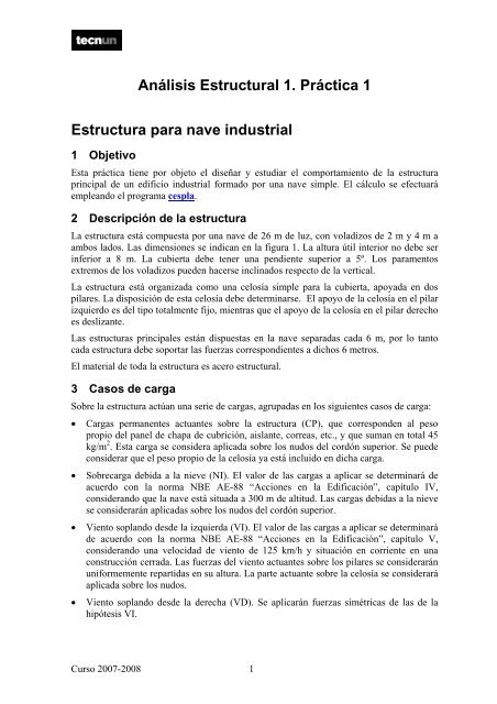 Análisis Estructural 1