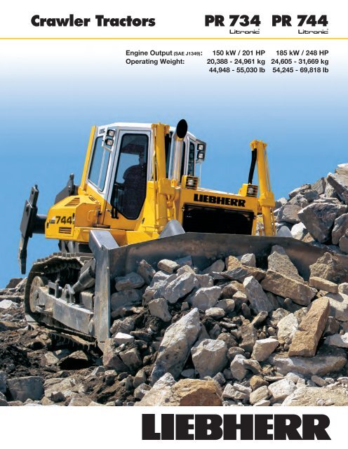 Technical Description PR 734 - PR 744 Litronic - Liebherr-intermat ...