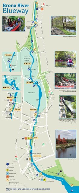 Bronx River Paddling Guide Map