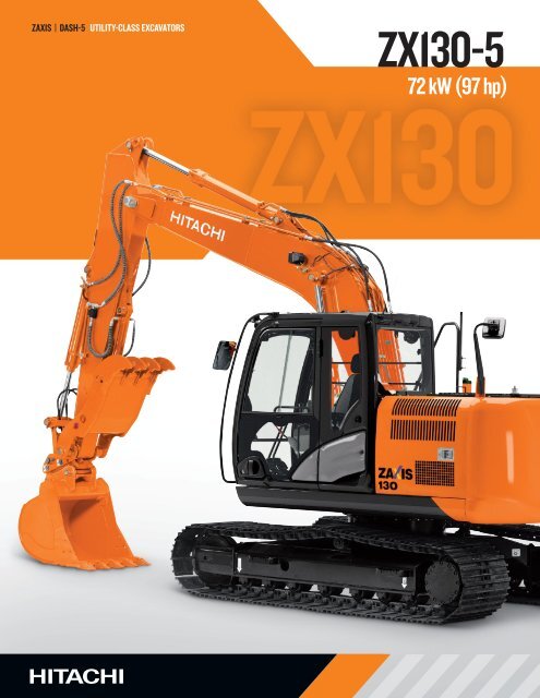 ZX130-5 - Hitachi