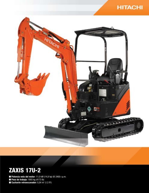 ZAXIS 17U-2 - Hitachi