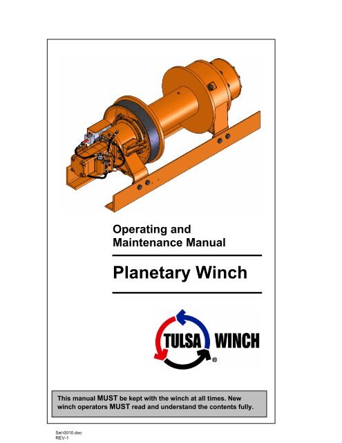 Planetary Winch - TWG