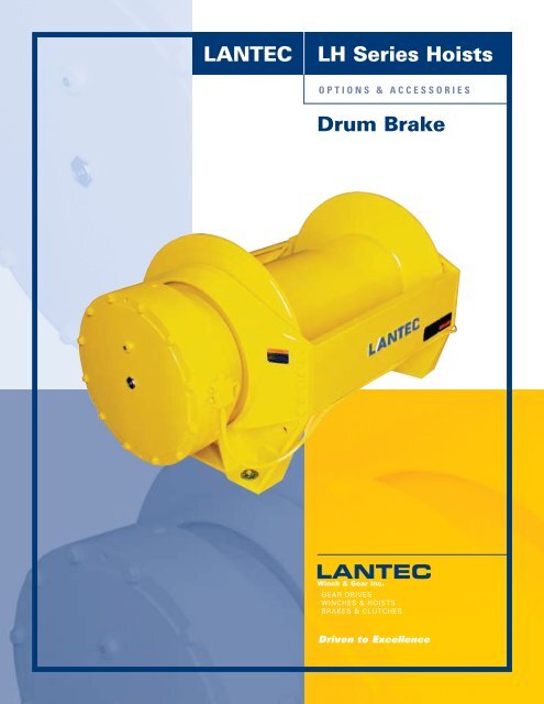 LH Series Hoist Drum Brake