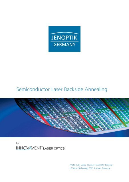 Semiconductor Laser Backside Annealing
