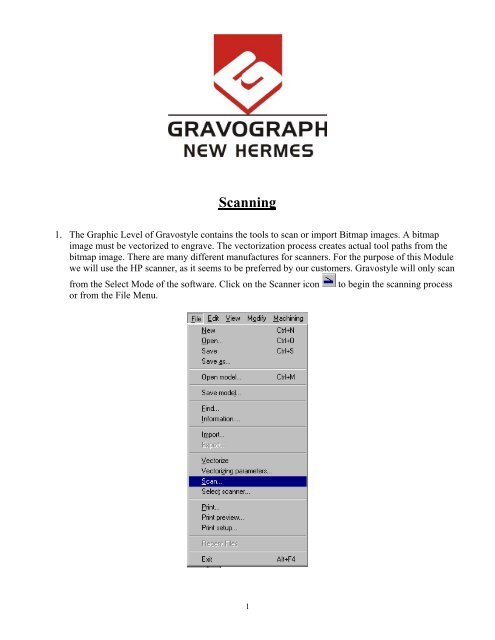 Scanning - Gravograph-New Hermes