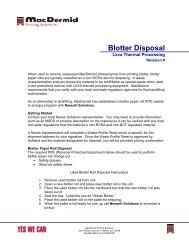 LAVA 4260 Plate Processing System - MacDermid Printing Solutions