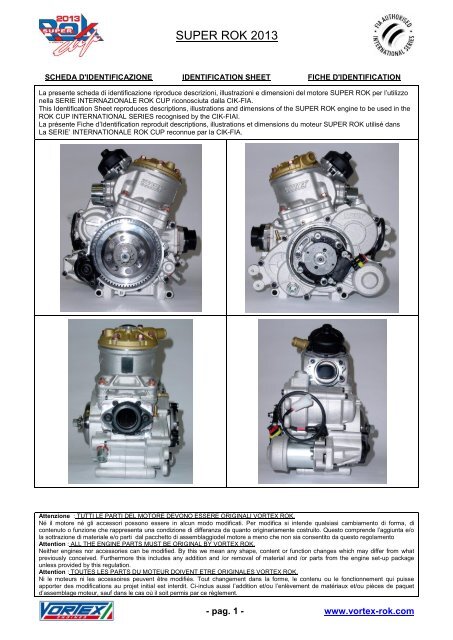 MOTORE 125cc ROK - ROK Junior