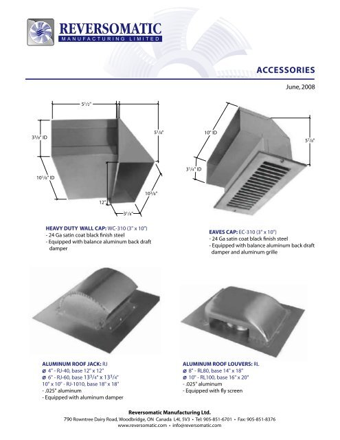 ACCESSORIES - Reversomatic