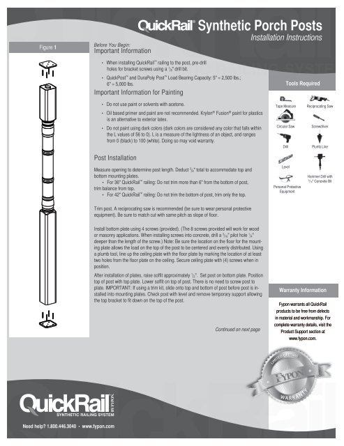 QuickPost and Durapoly Posts