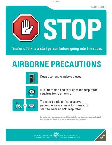 Patient/Resident/Client and Family Airborne Precautions Information Sheet