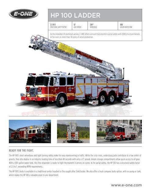 HP 100 LADDER - E-One