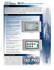 SOLO-Pro PUP - Based Commissioning Utility - American Auto-Matrix
