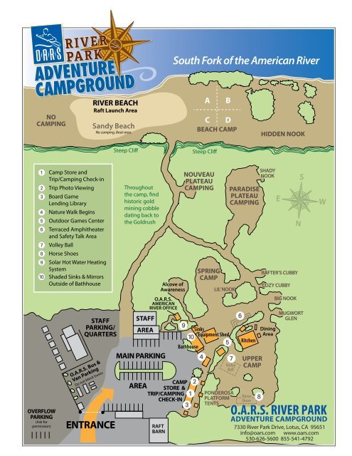 campground map - OARS
