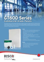 Gardtec 595 Control Panel + Family - British Security Technologies